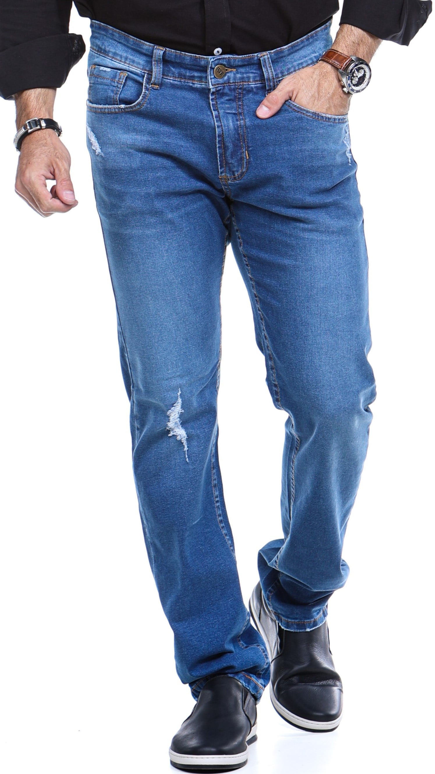 CalÇa Jeans Masculina Tradicional Ref1072 Rvr Jeans